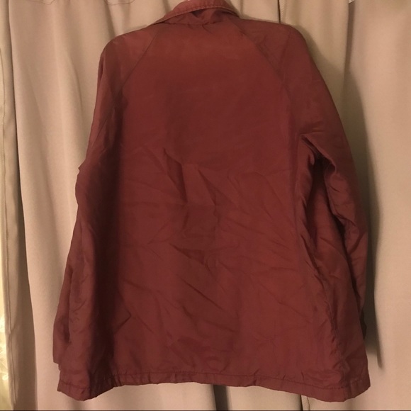 Jackets & Coats | Maroon Windbreaker | Poshmark